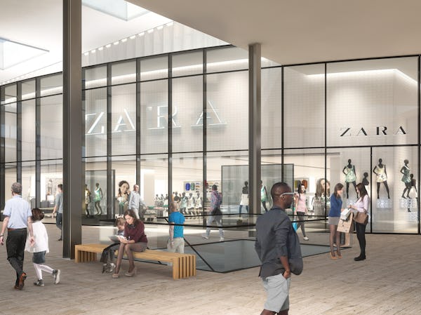 Zara in V&D-pand Rotterdam