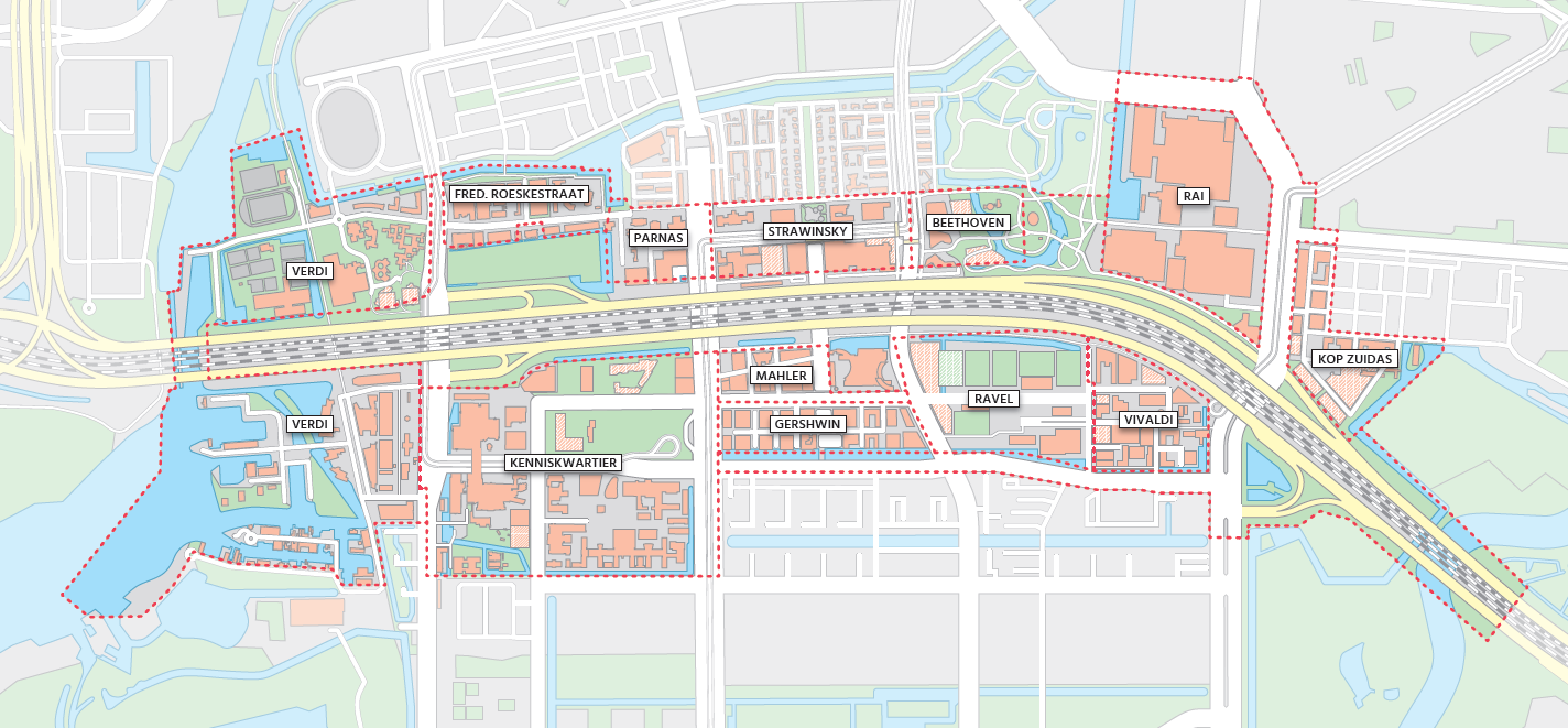 Functiemenging op de Zuidas: 'Er zijn nog veel ontwikkelkansen'