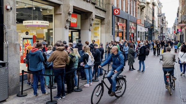 Lego opent winkel in Den Haag